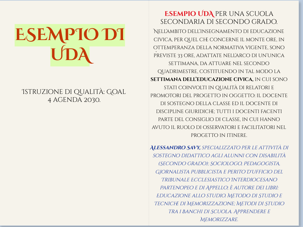 UDA e Lezione Simulata :: Corsi Formativi